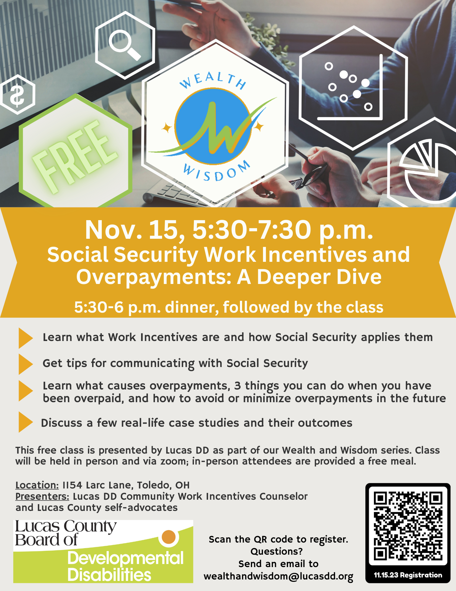 Wealth & Wisdom Class | Lucas County Board of Developmental Disabilities